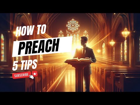 How to PREACH THE GOSPEL for Beginners | 5 Essential Tips | Preaching 101