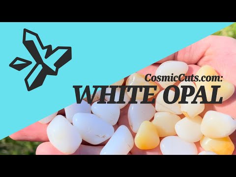 White Opal Meaning & Crystal Healing Properties "INVIGORATING PASSION FOR LIFE!" White Opal Stone