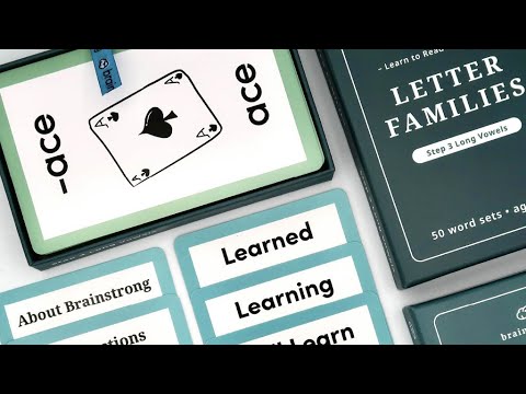 How to Use Our Letter Families Set