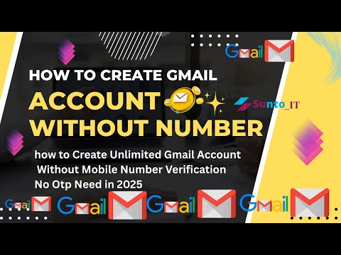 how to Create Unlimited Gmail Account Without Mobile Number Verification No Otp Need in 2025