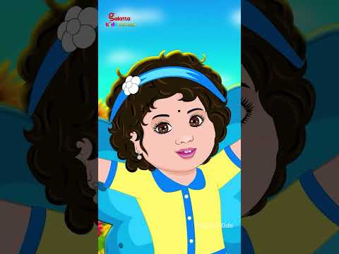 Schmetterlingslied - Butterfly song | German Nursery Rhymes for Children's | Galatta Kids | shorts