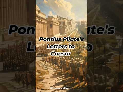 Pontius Pilate’s Letters to Caesar: Pilate meets Jesus Christ #shorts #biblestories #history #jesus