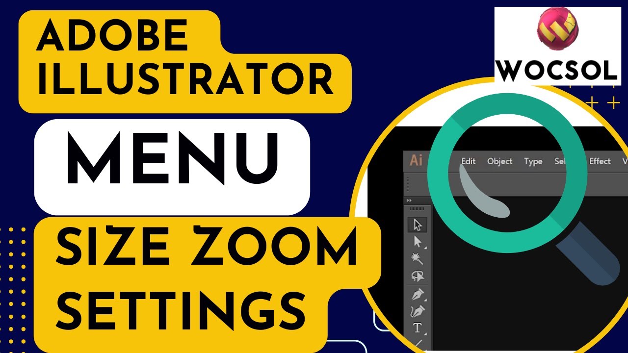 How to Enlarge Main Menu Buttons & Sidebars in Adobe Illustrator (Works for All Adobe Apps)