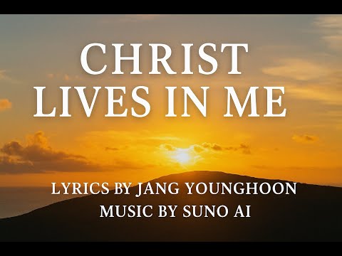 Christ Lives in Me – Worship Song Inspired by Galatians 2:20 (Lyrics by Jang Y.H / Music by Suno AI)