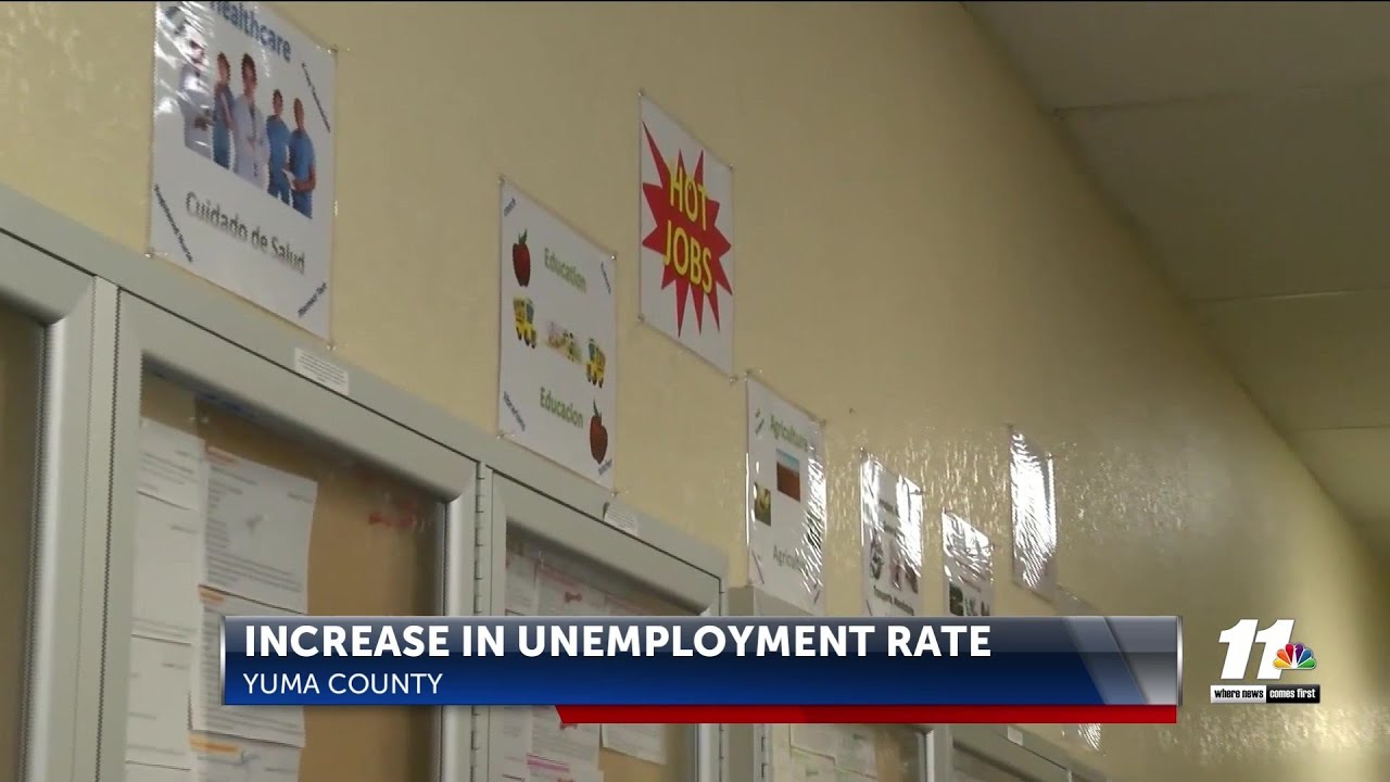 Unemployment rates increase in Yuma