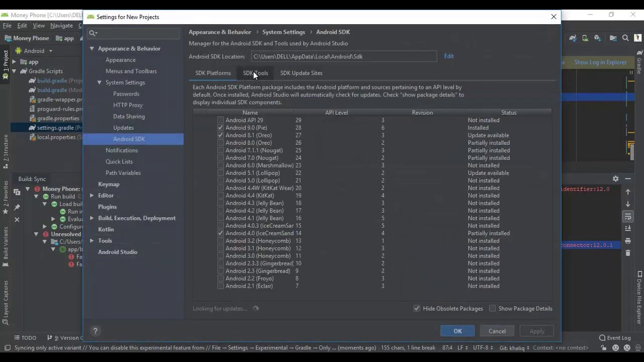 Fix Android ERROR Failed to resolve com google  Install Repository and sync project