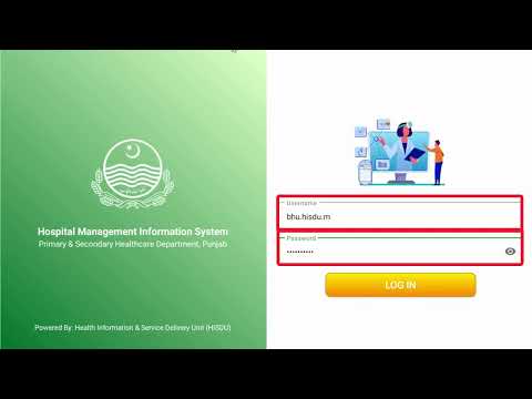 2.1. Getting Started: Login Tutorial- PSHD Punjab HMIS for Primary Care