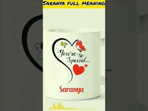 💐special one name is 🥰SARANYA🥰