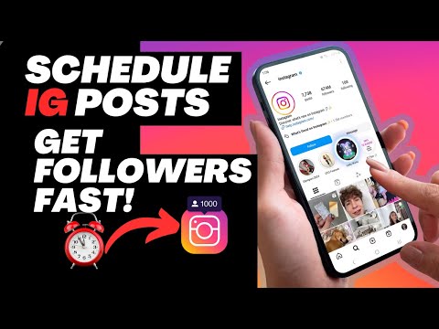 How to Schedule Instagram Posts to get Followers (Meta Business Suite)