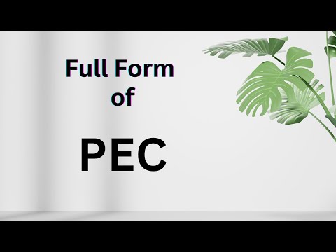 Full form of PEC
