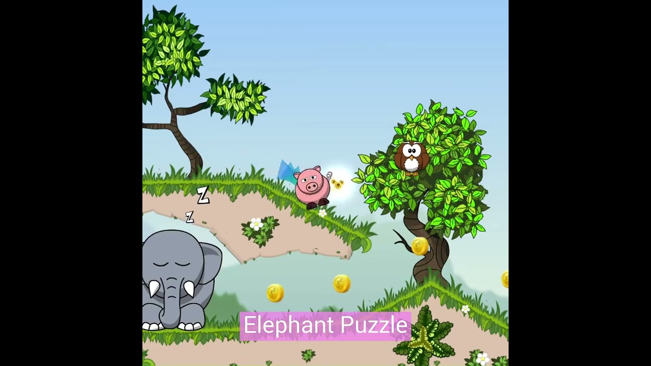Snoring: Elephant Puzzle #browsergame
