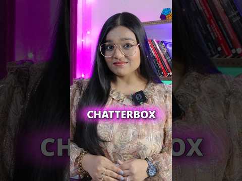 Are you a CHATTERBOX?? #learnenglish Vocabulary