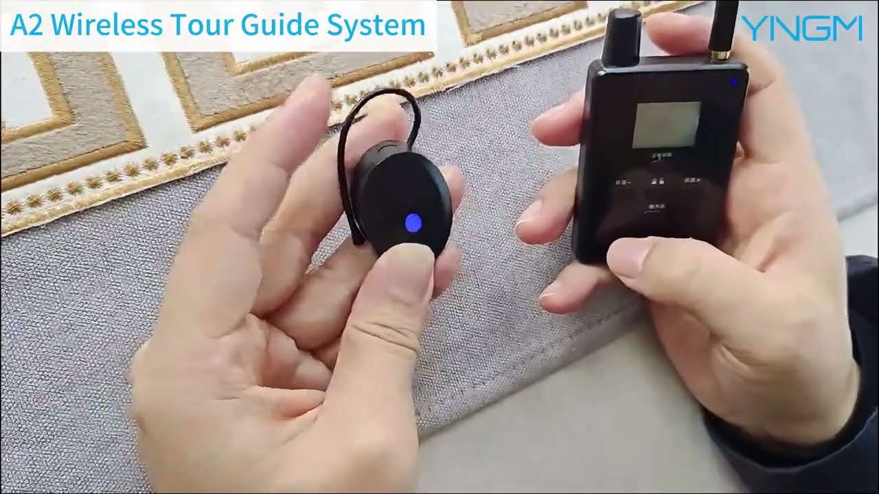 A2 team wireless tour guide system operation video