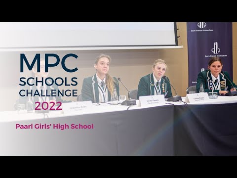 Meet Paarl Girls' High School: Monetary Policy Committee Schools Challenge 2022 finalist