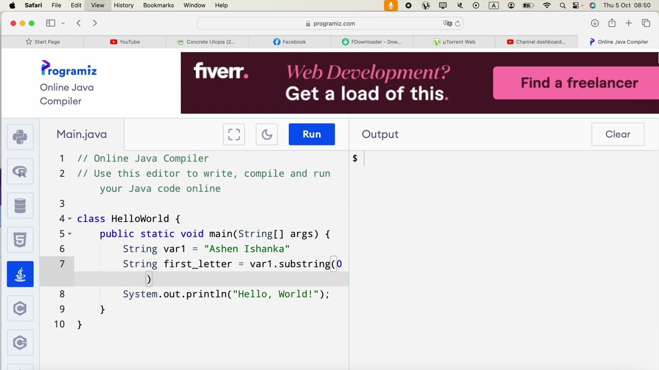 How to extract the first letter or few letters from a Java String