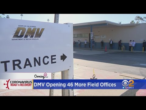 DMV To Reopen Dozens More Field Offices For Appointments, Transactions