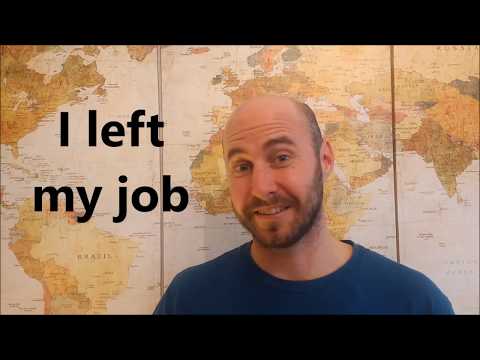English Lesson: What does "LEAVE MY JOB" really mean?