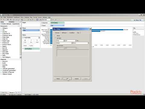 Learn Data Visualization with Tableau Handling Filter Data| packtpub com - Mind Luster