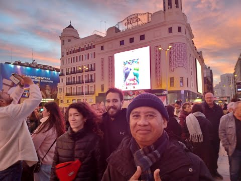 Evening stroll on Gran Via Madrid, tapas & sangria at Hyatt Centric Gran Via Madrid, Jollibee Madrid