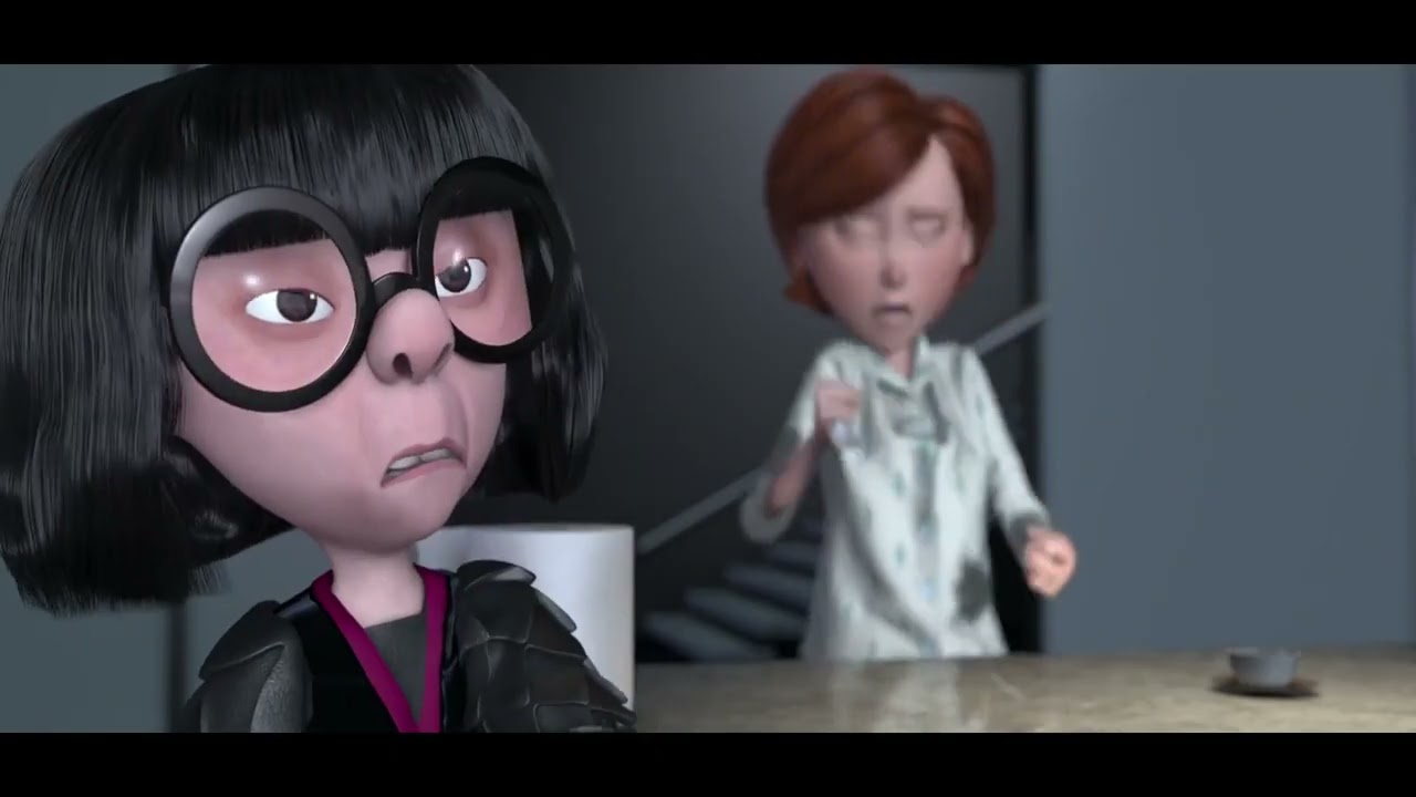 The Incredibles - Edna motivates Helen