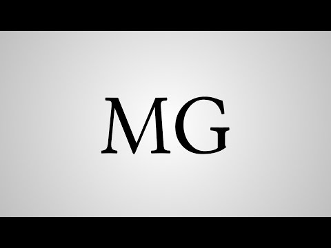 What Does "MG" Stand For?