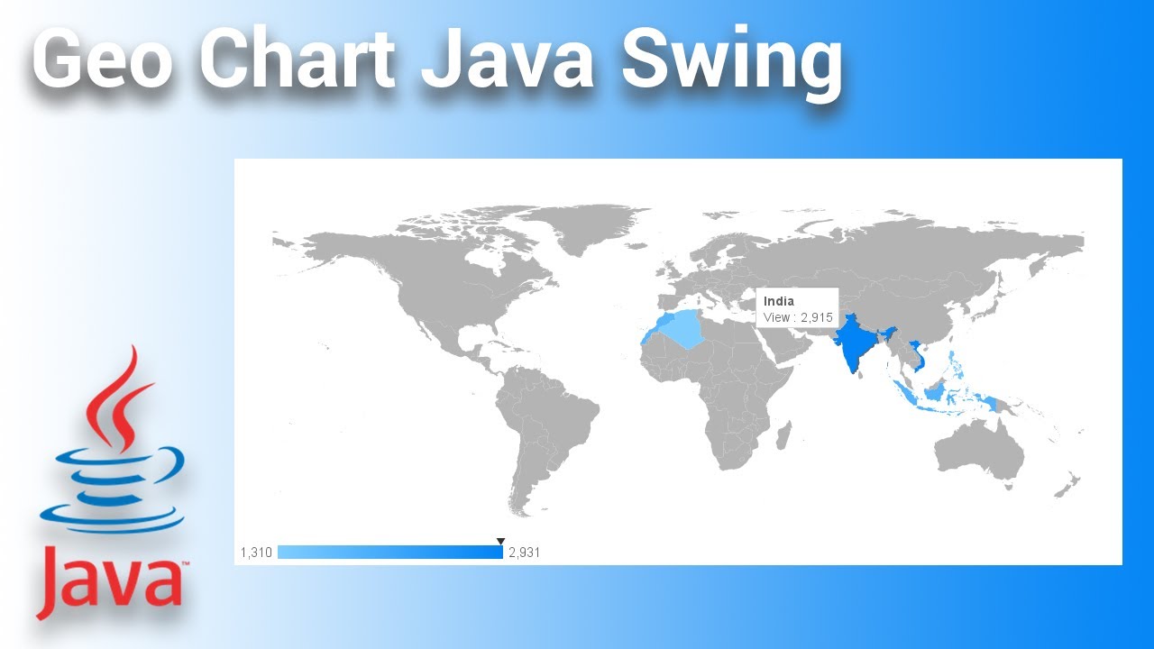 Java Swing - Geo Chart with MySQL Database