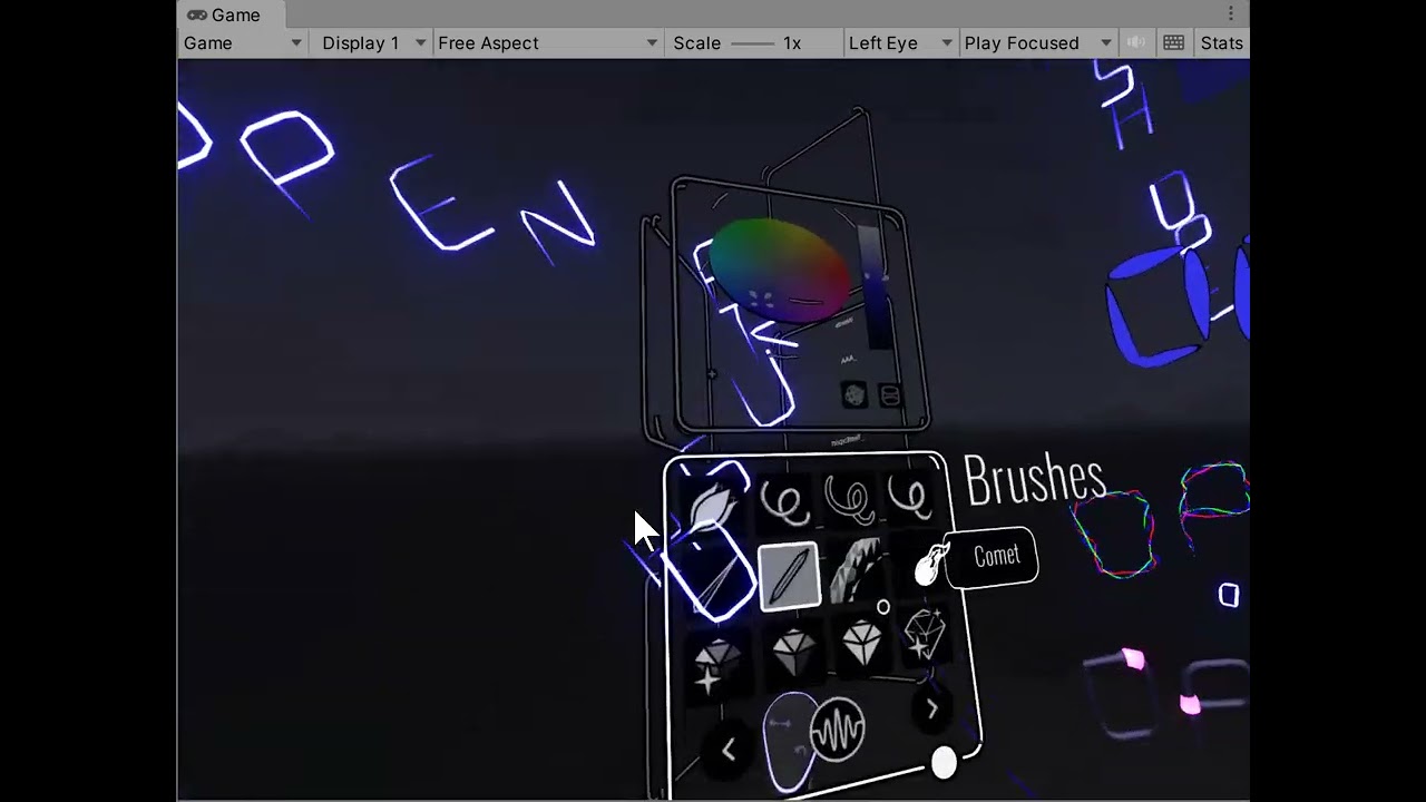 Open Brush: Text and clipboard support in plugins