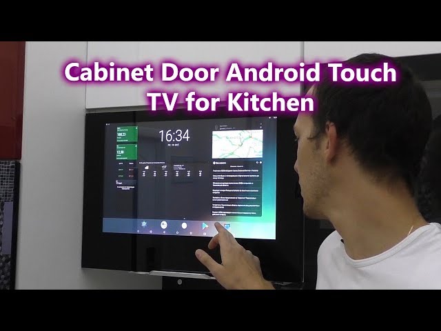 Small Full HD TVs for Kitchen | Cabinet Door TV from AVEL