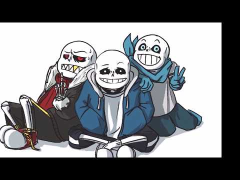 Naturetale : reborn as lavender - Meeting more sans and papyrus's ...