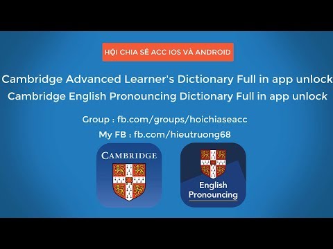 Download Cambridge Advanced Learner's Dictionary, English Pronouncing Dictionary Full in app unlock