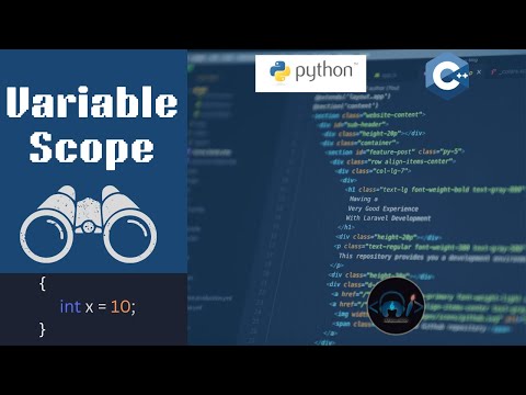 10. Variable Scope - Programming Series