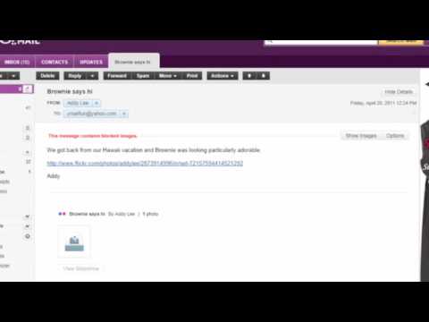 Yahoo! Mail: Read Email Messages with JAWS 12 and IE9