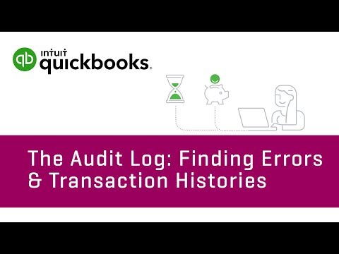 How to use the Audit Log in QuickBooks Online (Tutorial)