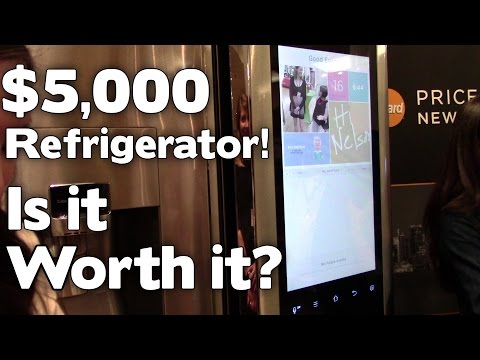 Samsung’s $5,000 The Family Hub refrigerator