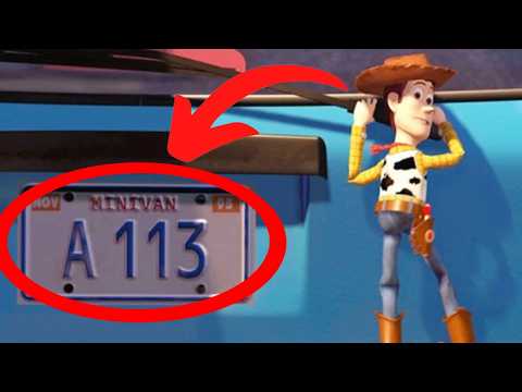 Every A113 Appearance in Pixar Movies Ever