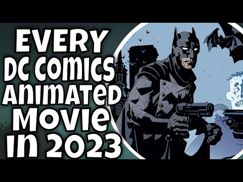 All the DC Animated Movies for 2023 SDCC 2022 Announcement