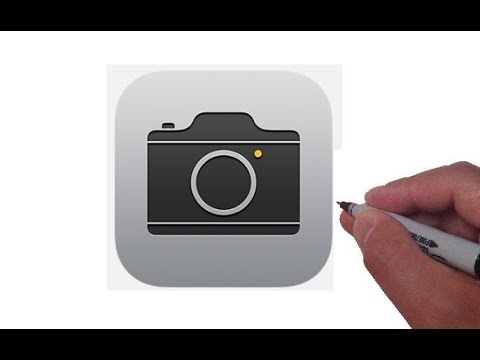 How to Draw the Apple Camera App Logo | Terence V. Fann