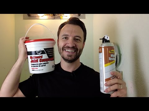 Spray on Texture VS Joint Compound for Knock Down Wall Texture