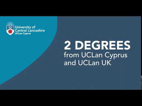 Earn 2 Degrees from UCLan Cyprus and UCLan UK!