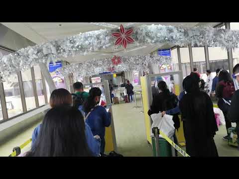 ang parte airport kung saan kailangan ang QR CODE