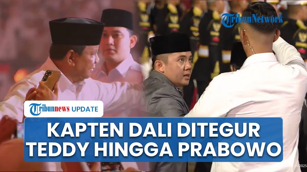 Dalam Sepekan, Paspampres Kapten Dali Ditegur 2 Kali oleh Mayor Teddy dan Presiden Prabowo ...