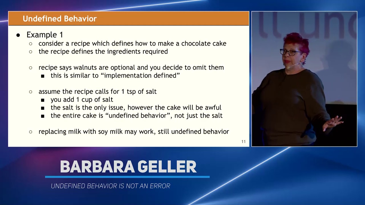 Undefined Behavior is Not an Error - Barbara Geller, Ansel Sermersheim - code::dive 2019