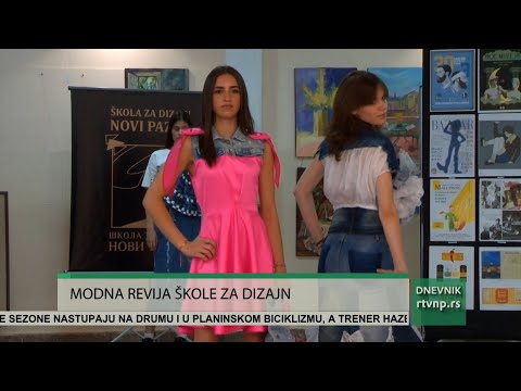 Modna revija u Školi za dizajn tekstila i kože