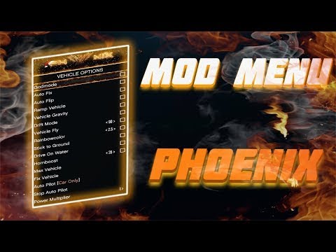 GTA 5 MOD MENU PHOENIX 1.54 | GTA V PHOENIX FREE DOWNLOAD ON PC | ONLINE AUGUST 2021