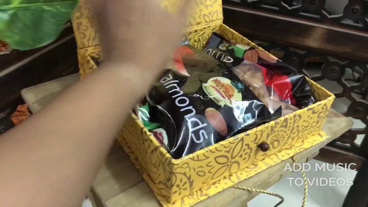 Gift Box for Dry fruits/ Choclates