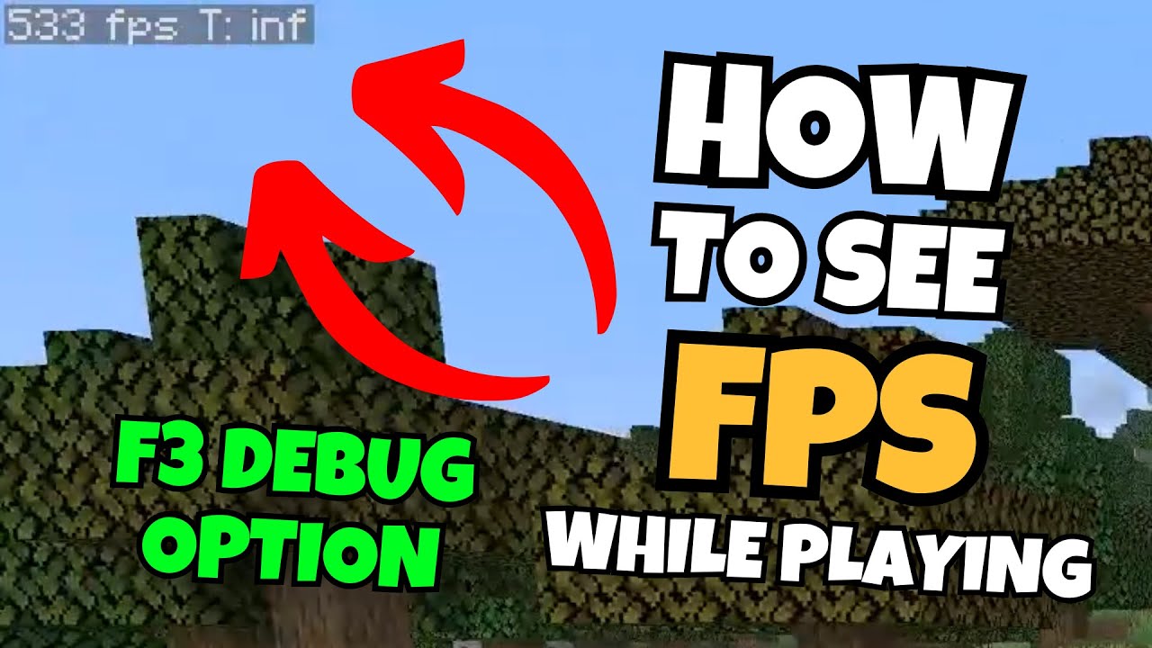 How to See FPS While Playing Minecraft (Java & Bedrock)