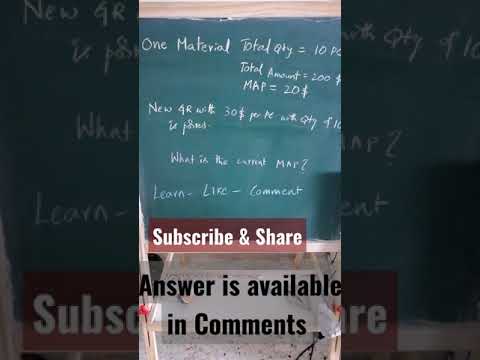 Interactive SAP MM Interview Question 10 || Interview Question on Moving Average Price || SAP S4