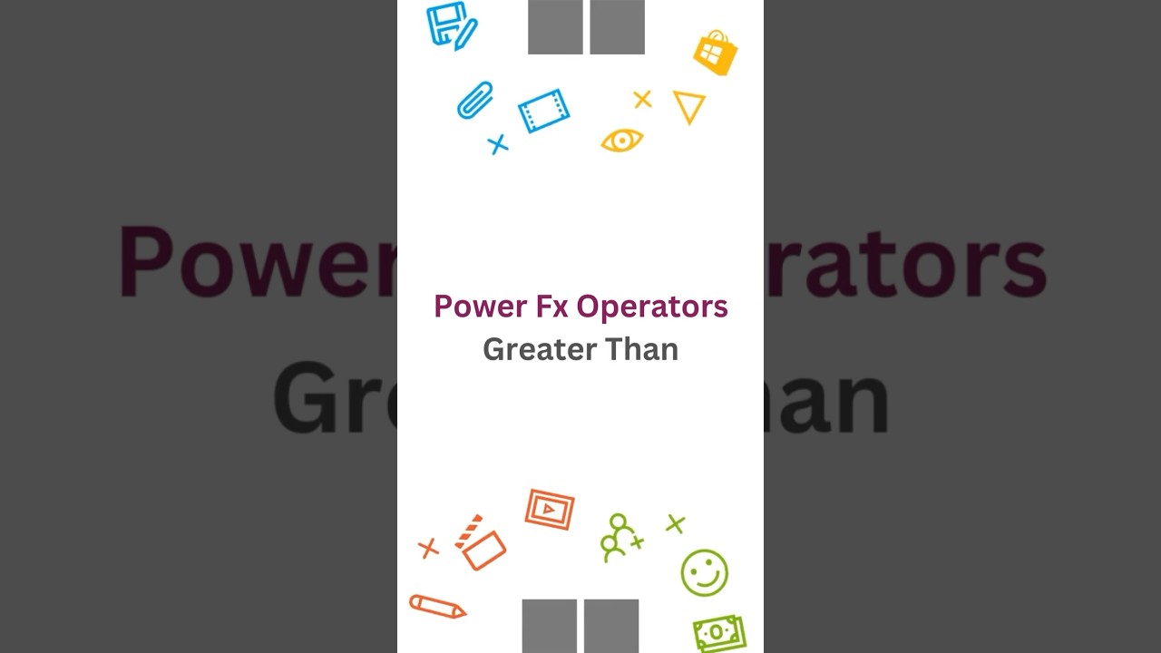 Power Fx: Greater Than Operator for Coding Success! #powerfx ...