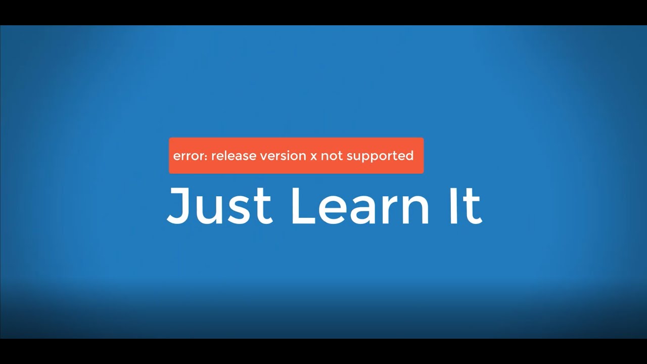 IntelliJ error: release version not supported ( Easy fix)
