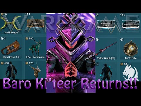 Warframe - Baro Ki'Teer Returns! [16th May 2025]